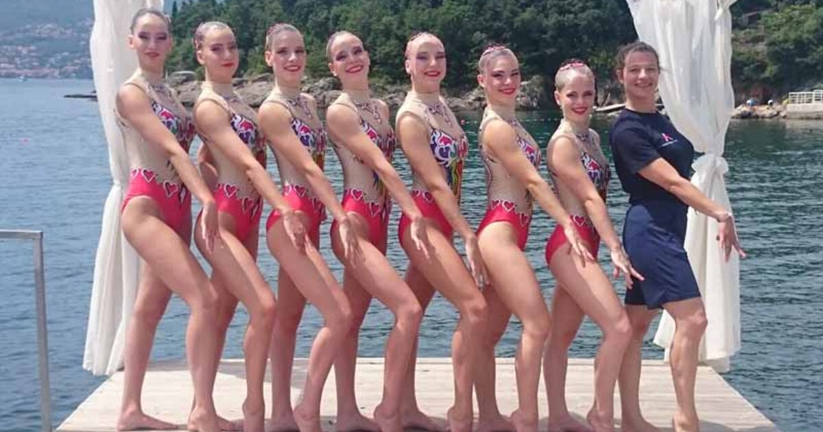 Österreichischer Schwimmverband Platz 10 im Combo Finale zum JEM Abschluss