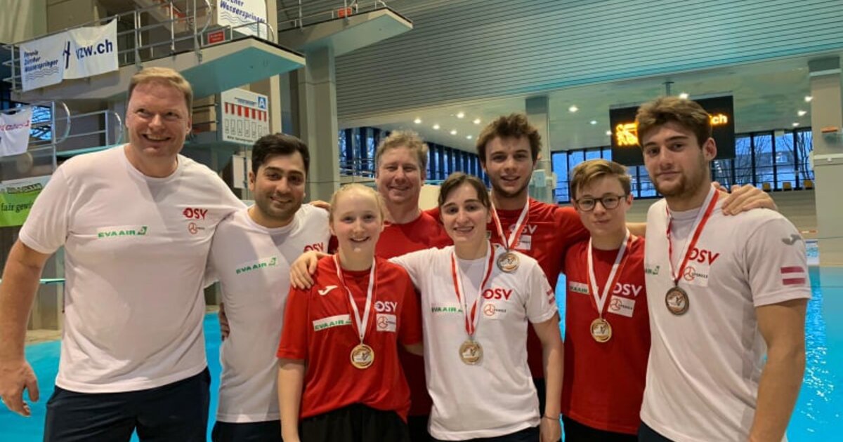Österreichischer Schwimmverband: 2 x EM-Limit sowie Gold, Silber und Bronze